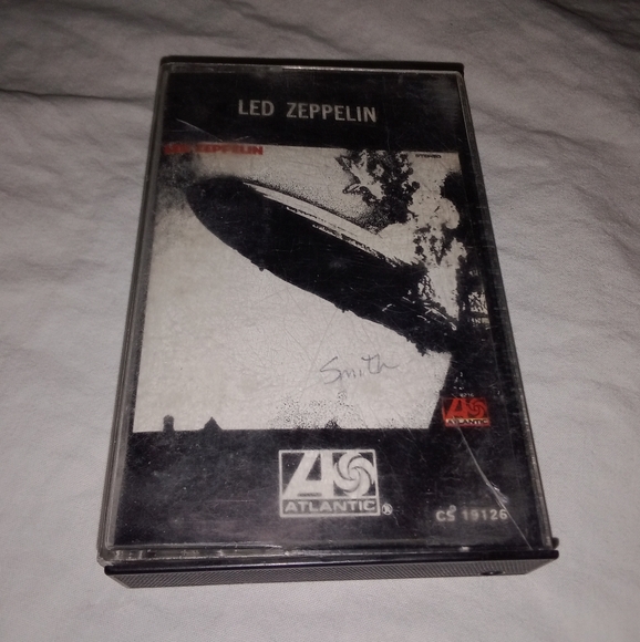 Atlantic Records | Media | Vintage Led Zeppelin Music Cassette Tape By ...